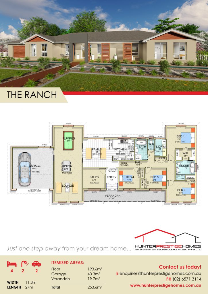Plans | Hunter Prestige Homes & Mcintosh Homes
